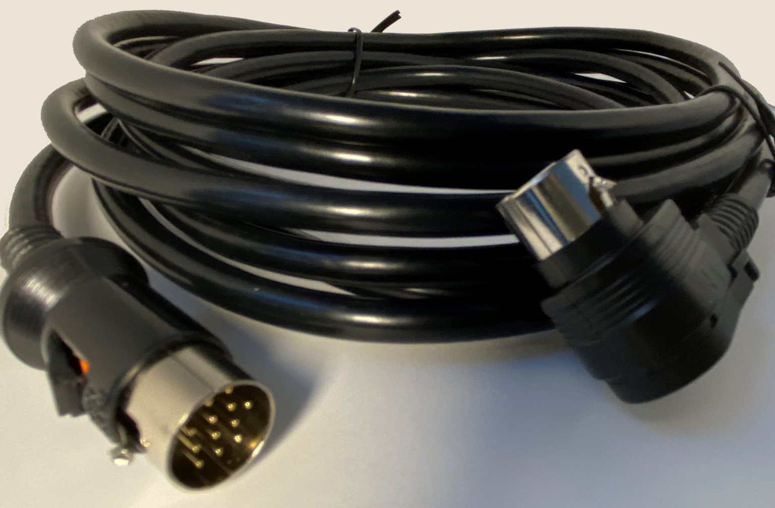 D13 Cable | Reverse Right Angle 12 ft | Gittler Instruments, LLC